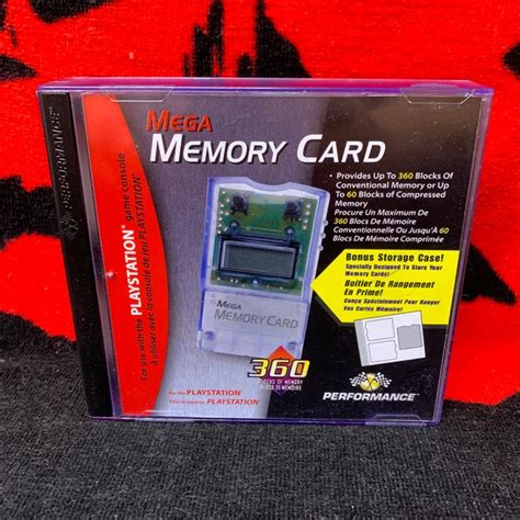 Playstation 1 Memory Card Etsy
