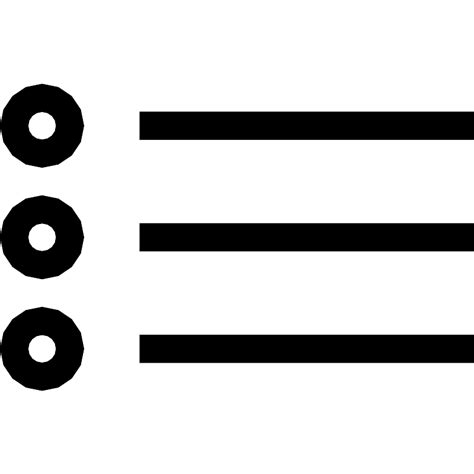 List Vector SVG Icon SVG Repo