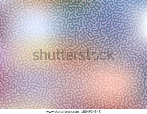 Reactiondiffusion Turing Pattern Formation Generative Algorithm Stock Vector Royalty Free