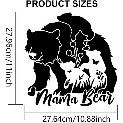 Momma Bear And Cub Drawing