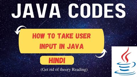 User Input In Java How To Take User Input In Java Java Program Hindihinglish Youtube