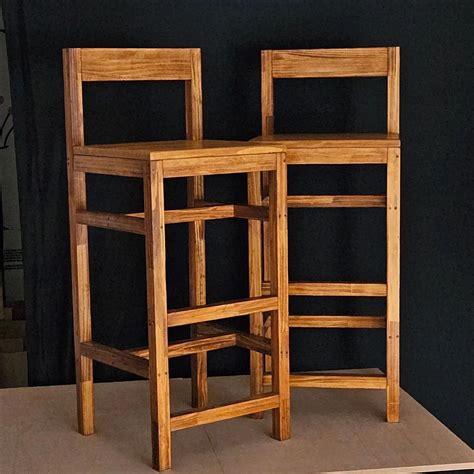 원목 바 스툴 지샌달목공소 숨고 숨은고수