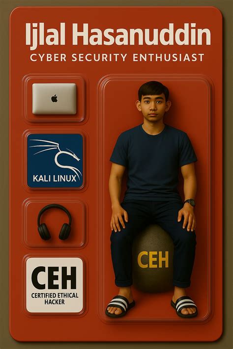 Cybersecurity Ethicalhacking Ceh Kalilinux Cybersecurityenthusiast… Ijlal Hasanuddin