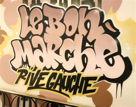 Madd Lords Le Graffiti Au Bon Marché Graffeur Paris