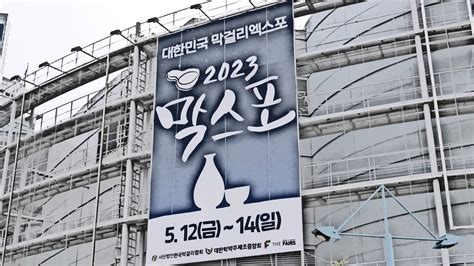 2023 막걸리 엑스포에서 마신 술들 Youtube