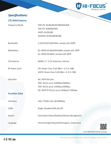 HI FOCUS 5G SIM SUPPORTED ROUTER At 1500 Piece In Jaipur ID 2852836319488