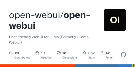 python ci · workflow runs · open webui open webui · github