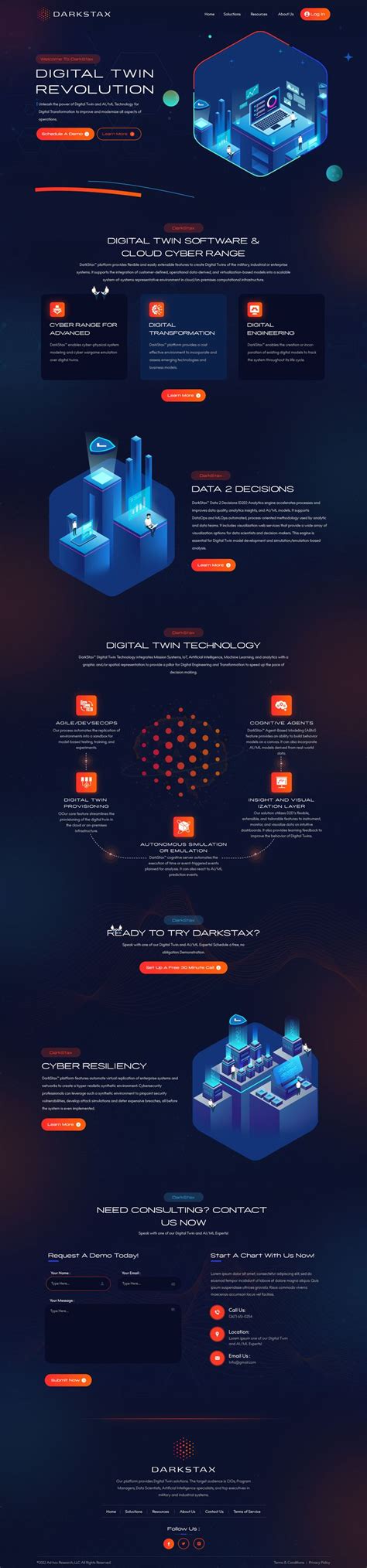 Technology Web Design On Behance En 2024 Web Responsive Fiches Ui Web