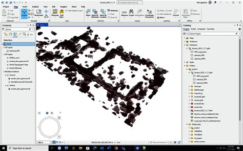 Importing Gpr Derived Data In 3d Gis Laboratoriet För Digital