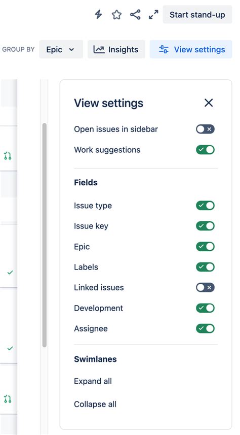 solved subtasks on kanban board
