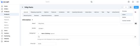 How To Add And Edit Products CS Cart X Documentation