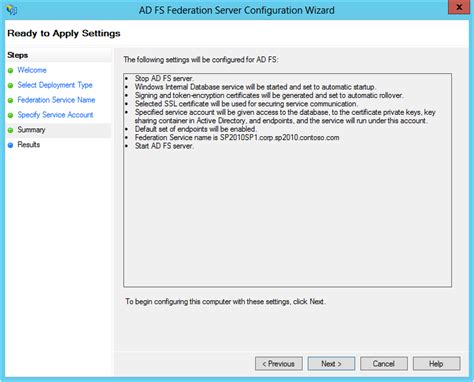 living and breathing the world of microsoft configuring adfs v 2 0 on