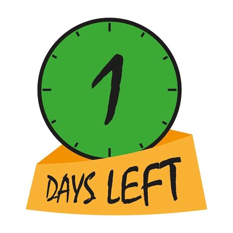 Premium Vector Days Left Countdown