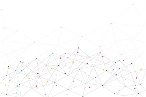 Premium Vector Abstract Connecting Dots And Lines With Geometric Background