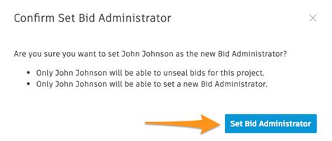 How To Designate A Bid Admin For Sealed Projects Bc Pro