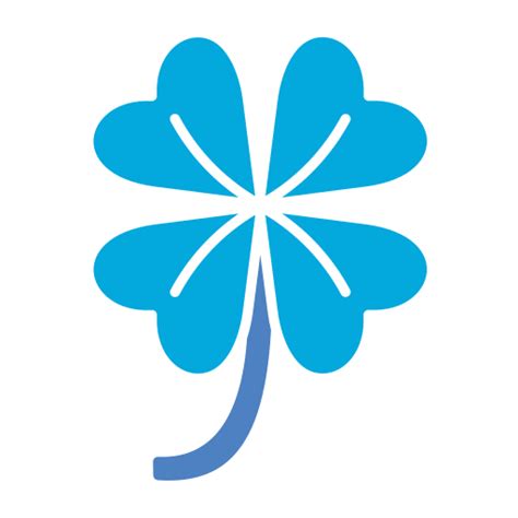 Clover Generic Blue Icon