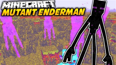 Minecraft Mutant Enderman Mod Youtube