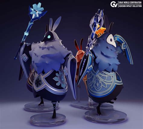 Abyss Mages Genshin Impact 3d Model By Gray World Corporation