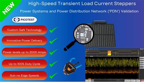 Picotest On Linkedin Picotest Releases Line Of High Speed Transient Load Steppers For Vrm And