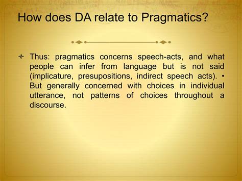 Discourse Analysis Ppt PPTX Education