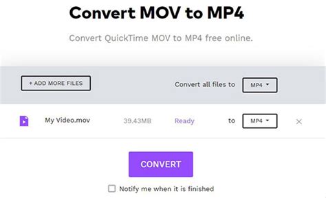 top 4 best ways to convert mov to mp4
