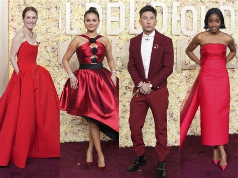Golden Globes 2024 Red Carpet Photos: Shades Of Red Dominate | Hollywood, CA Patch
