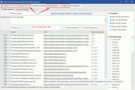 Advanced Web Email Extractor