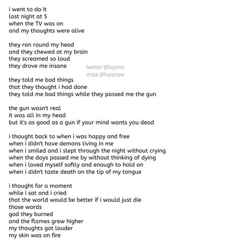Suicidal Thoughts Lyrics
