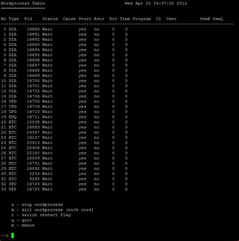 solved re how to kill process actavity in sap sap community