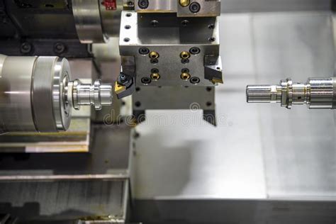The Multi Function CNC Lathe Machine Stock Image Image Of Machinery Endmill 98799339