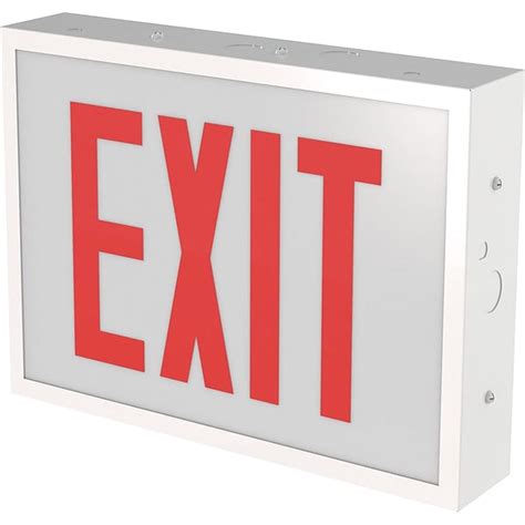 Lithonia Lighting Exit Sign LED Red Green D H TCE RG M