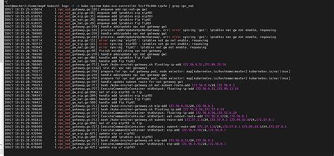 nat gateway sh init not exec after k8s cluster reboot · issue 3241 · kubeovn kube ovn · github