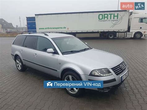 Auto Ria Продам Фольксваген Пассат 2000 Di0947ia дизель 1 9 універсал бу у Луцьку ціна 3350