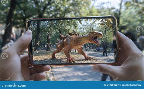 An Augmented Reality Ar Mobile Game Where The Player Interacts With