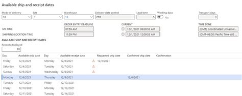 Planning Optimization Support For Capable To Promise CTP Dynamics 365 Release Plan