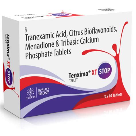 Tranexamic Acid Citrus Bioflavonoids Menadione And Tribasic Calcium