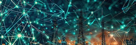 Premium Photo A Smart Grid Infrastructure With Iot Sensors Managing