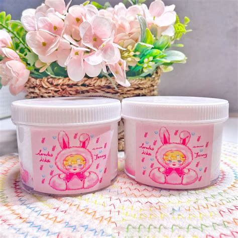 Mamiya Pink Bunny Micro Floam Crunchy Slime From Qiyue 240ml 8oz