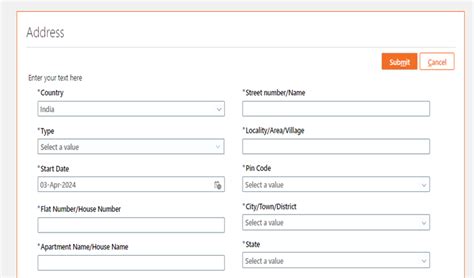 Saas Address Style Formats Replica In Oracle Apex Oracle Forums