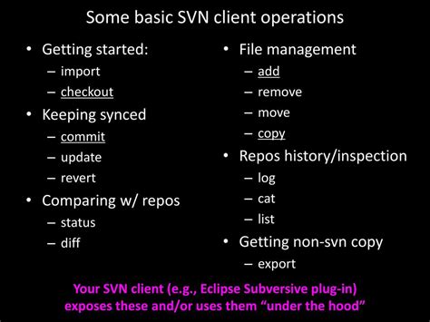 Version Control With Subversion Svn Ppt Download