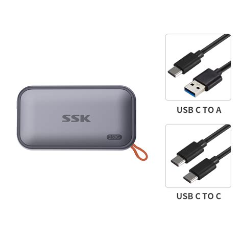 SSK MB S SSD TB Portable External SSD USB External Solid State Drive GB GB TB