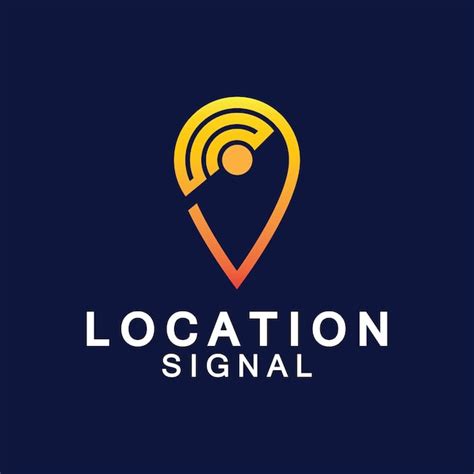 Premium Vector Pointer Map With Wifi Internet Signal Location