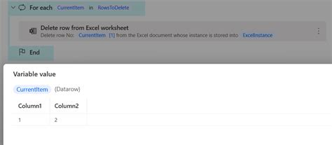 Solved Delete Row From Excel Worksheet Power Platform Community