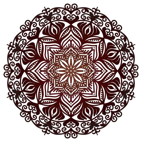 Mandala Pattern Abstract Floral Ornament 23057267 Vector Art At Vecteezy