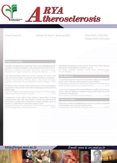 Predicting Metabolic Syndrome Using Decision Tree And Support Vector Machine Methods Iran