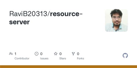 Github Ravib20313resource Server