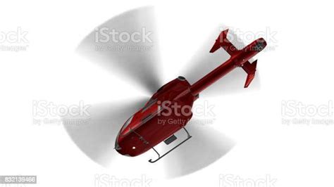 흰색 배경에 고립 된 비행에서 빨간 민간 헬기 3차원 형태에 대한 스톡 사진 및 기타 이미지 3차원 형태 건강관리와 의술 공중 뷰 Istock