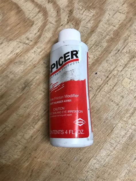 Differential Oil Additive Friction Modifier 43 Off