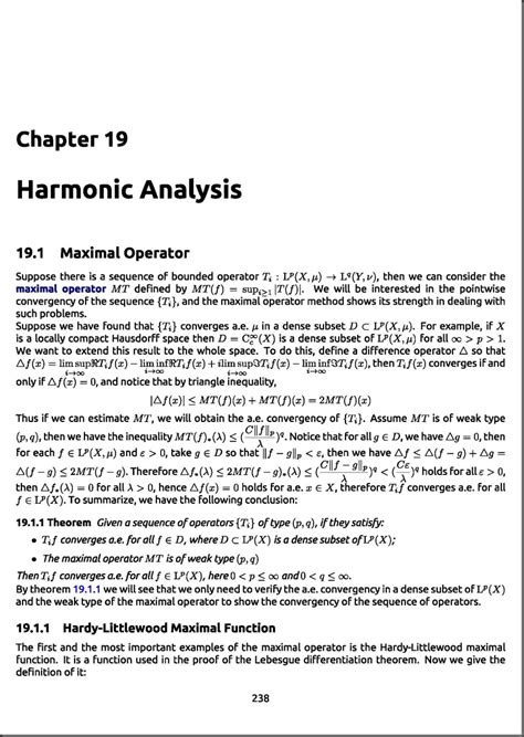 调和分析笔记1 极大函数法及简单应用 野猫君 博客园