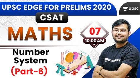 UPSC EDGE For Pre CSAT Maths Special By Sahil Sir Number System Part YouTube